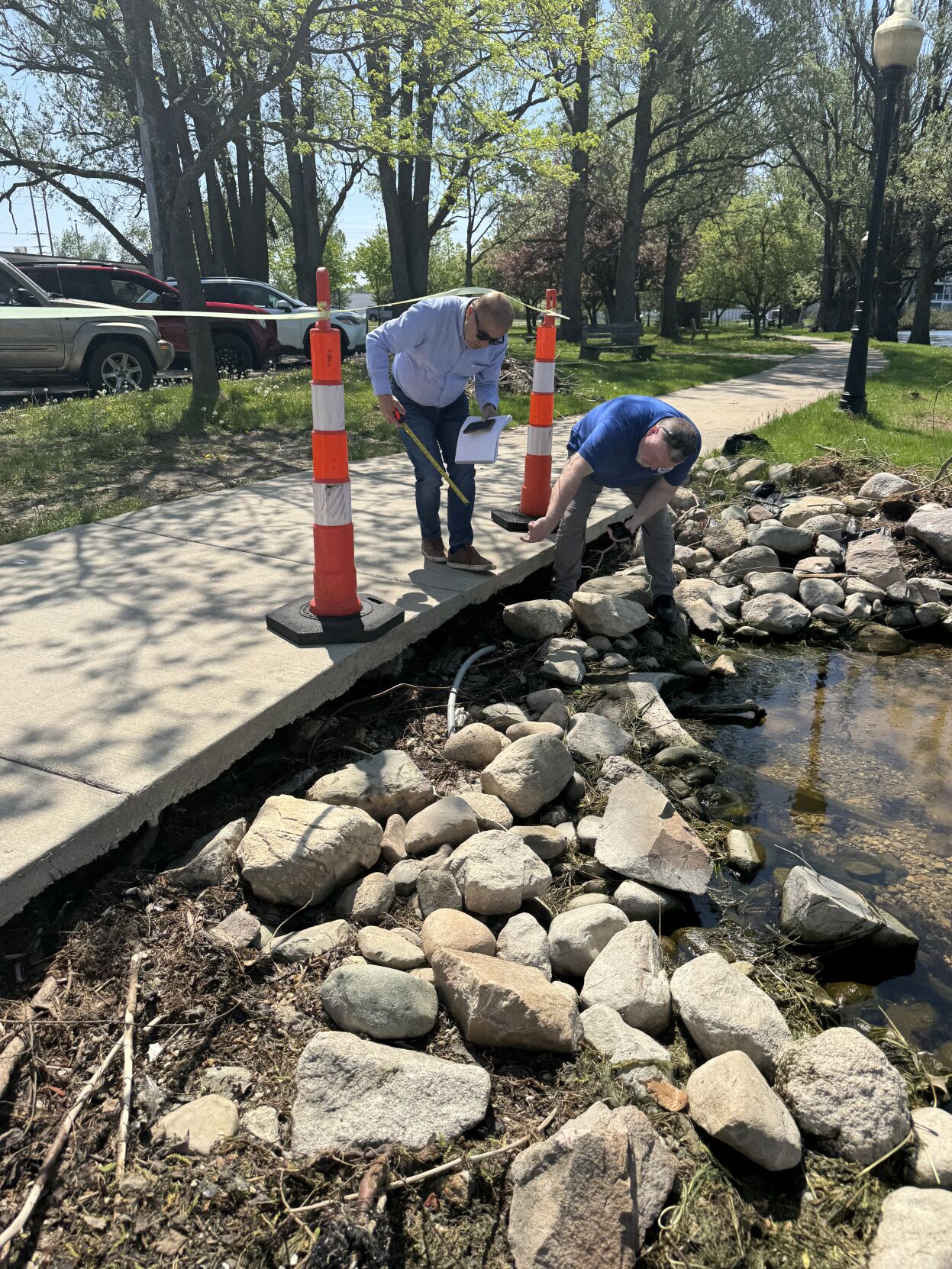 FEMA in Cadillac assessing damage to public infrastructure | Flooding ...
