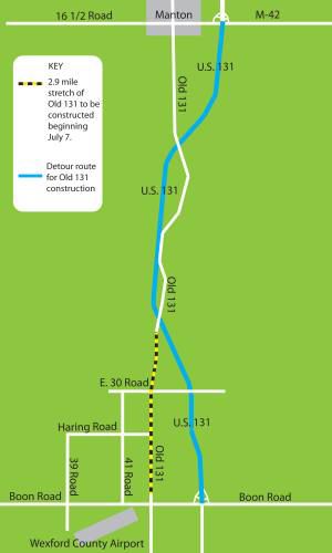 Old 131 project to start Monday as scheduled | Local News ...