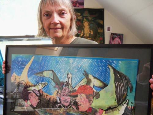 Experimental mixed-media collages | Local News | cadillacnews.com