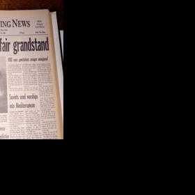 Today in history: Fire destroys Northern District Fair grandstand ...