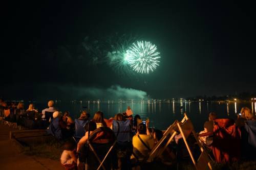 Fireworks over Lake Cadillac | Local News | cadillacnews.com