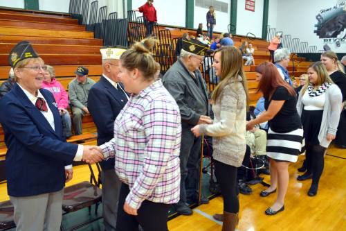 Pine River says 'thank you' to veterans on Veterans Day | Local News | cadillacnews.com