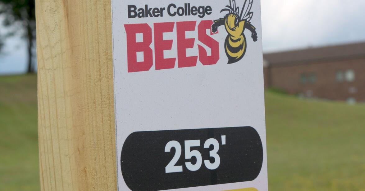 Baker College unveils new ‘The Hive’ disc golf course with ribbon ...