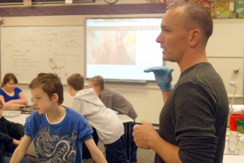 Gross anatomy: MTMS students dissect pig pluck | Local News ...