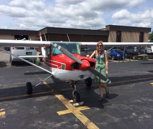 Manton 20-year-old on her way to becoming professional pilot | Local ...