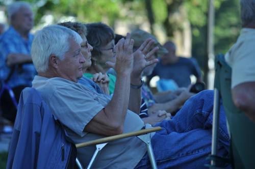 Rotary Pavilion nearly finished, bands performing now | Local News ...