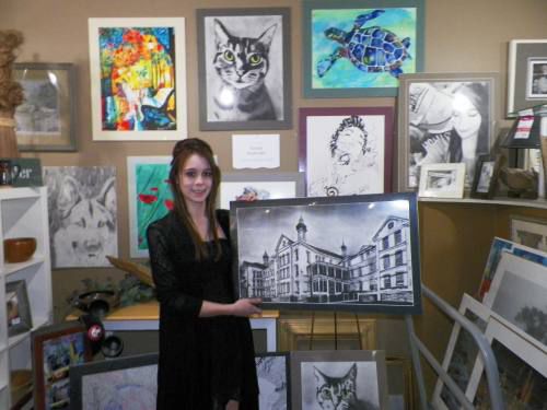 Hannah Burkholder earns art honors | Local News | cadillacnews.com