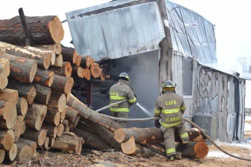 Fire destroys Amish sawmill in Manton | Local News | cadillacnews.com