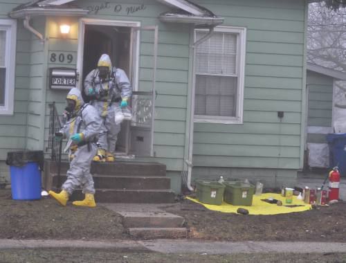 One-pot meth lab found at home near Cadillac High School | Local News ...