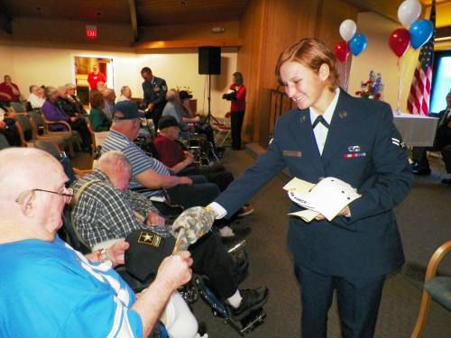'The flag is flying just for you, Dad' | Local News | cadillacnews.com