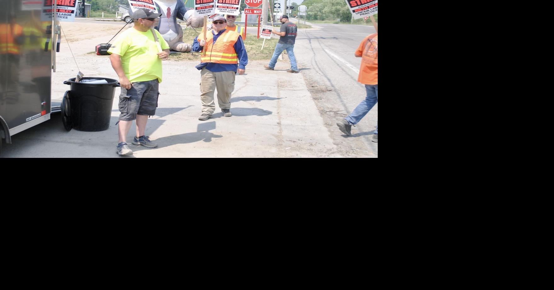 Operating Engineers 324 union holds worker strike in McBain ...