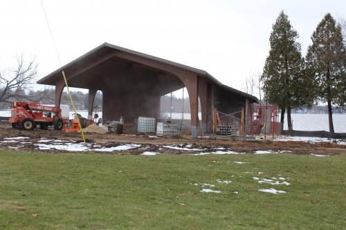 Pavilion renovations under way | Local News | cadillacnews.com