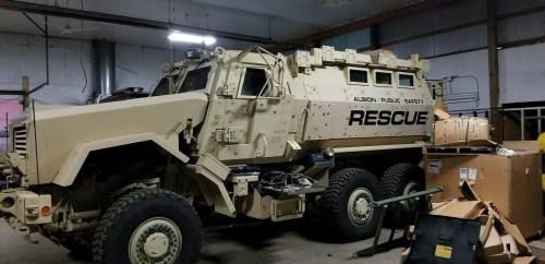 Cadillac acquires decommissioned military vehicle for emergency ...