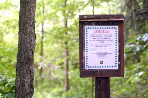 Tunk Hole to be closed to camping effective Jan. 1 | Local News ...