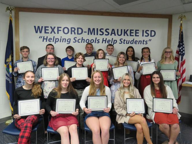 Wexford-Missaukee Career Technical Center inducts 42 students into the National Technical Honor ...
