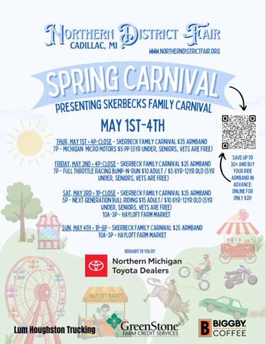 Spring carnival returning to NDF Fairgrounds in May | News ...