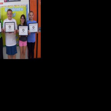 Manton Middle School students of the month | Local News | cadillacnews.com