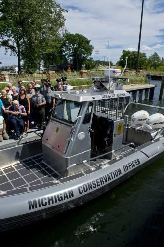 DNR boat named for retired Law Enforcement Division Chief | Local News ...