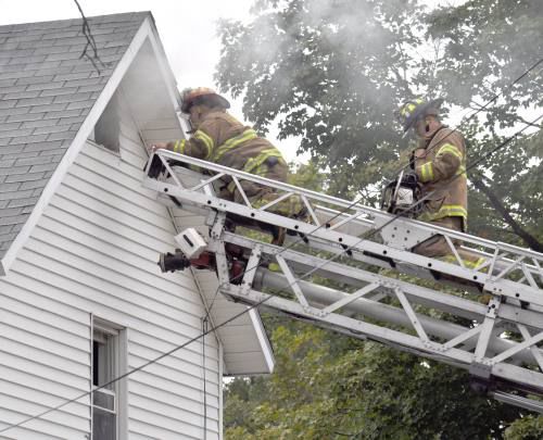 Crews battle house fire in Manton Tuesday; Old 131 closed | Local News ...