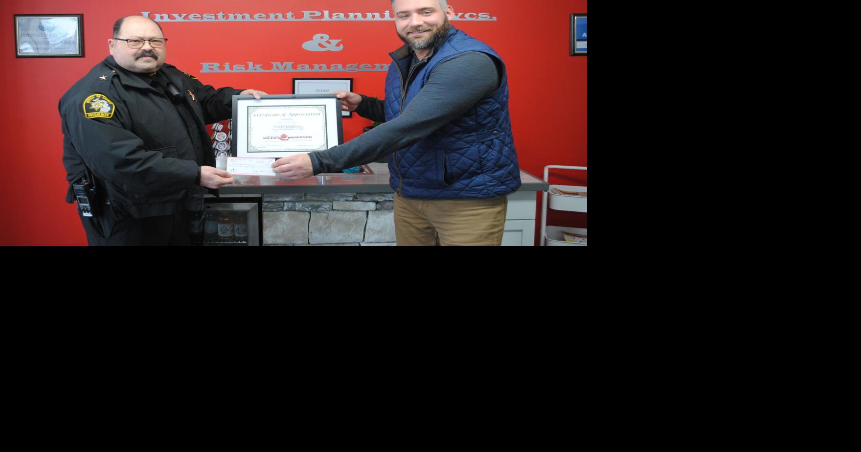 Lake City's Devin Graham donates $1,500 to Cadillac Area Silent ...