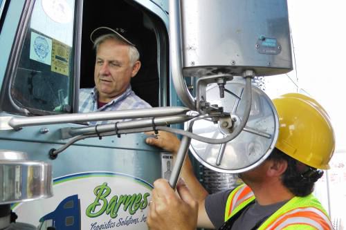 Mesick woman was first to cross the International Bridge with her dad ...