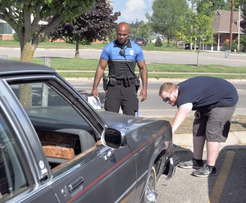 Meet Cadillac's summer bicycle officers Daniels and Wernette | Local ...