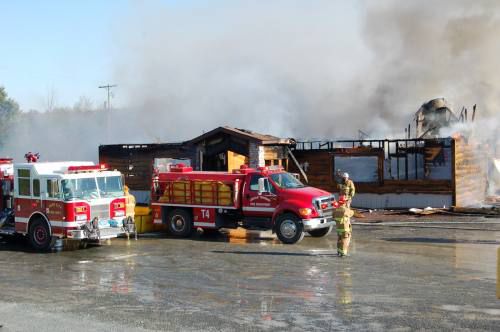 Chase restaurant a total loss after fire | Local News | cadillacnews.com