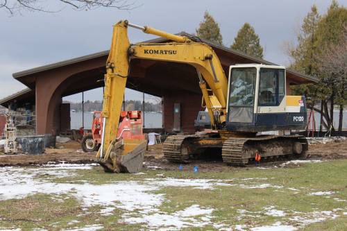 Pavilion renovations under way | Local News | cadillacnews.com