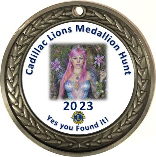 Cadillac Lions Club medallion hunt coming up July 1 through July 7 ...