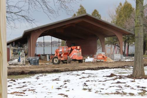 Pavilion renovations under way | Local News | cadillacnews.com