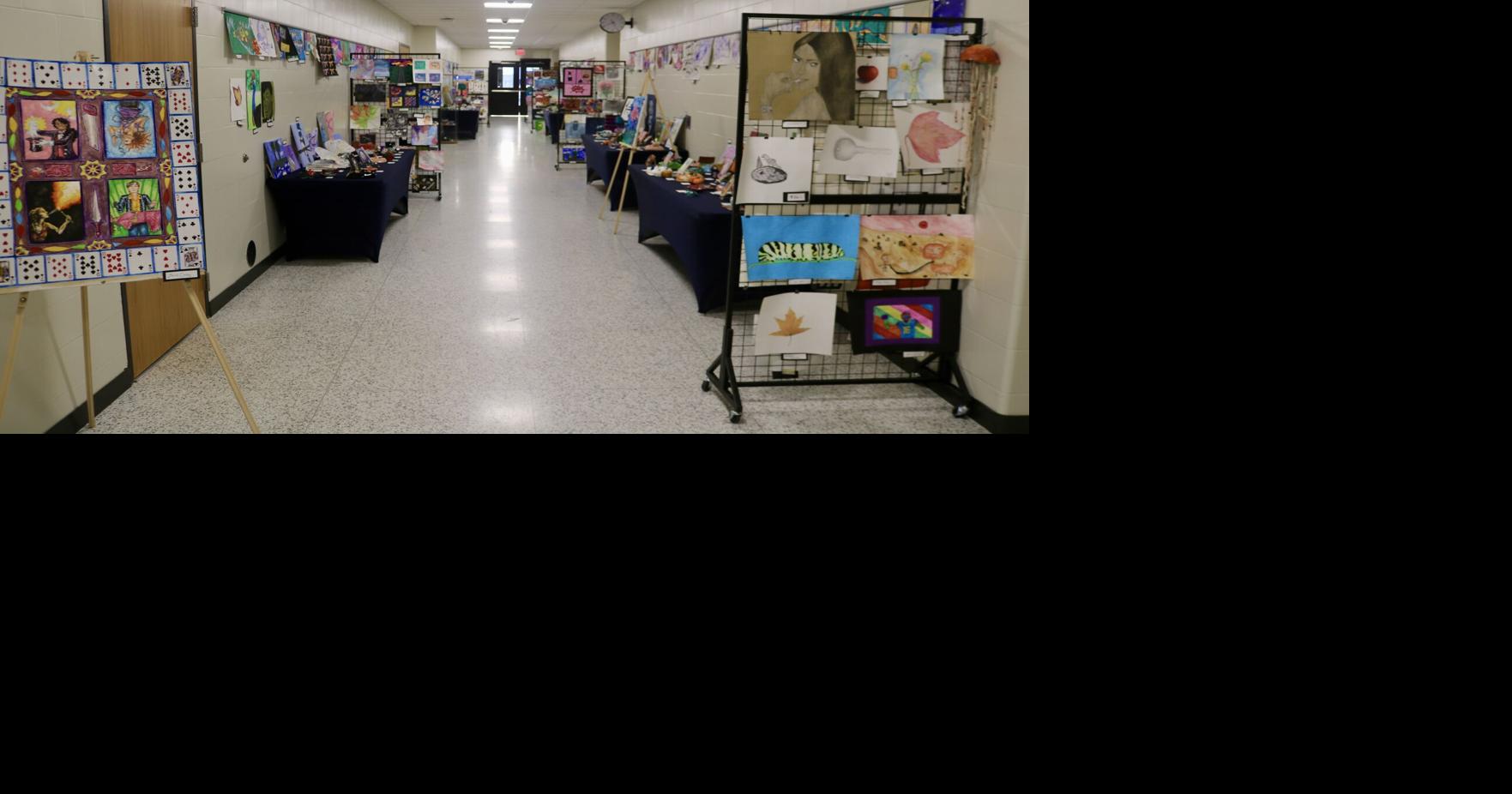 CHS students showcase work during end of semester art show ...