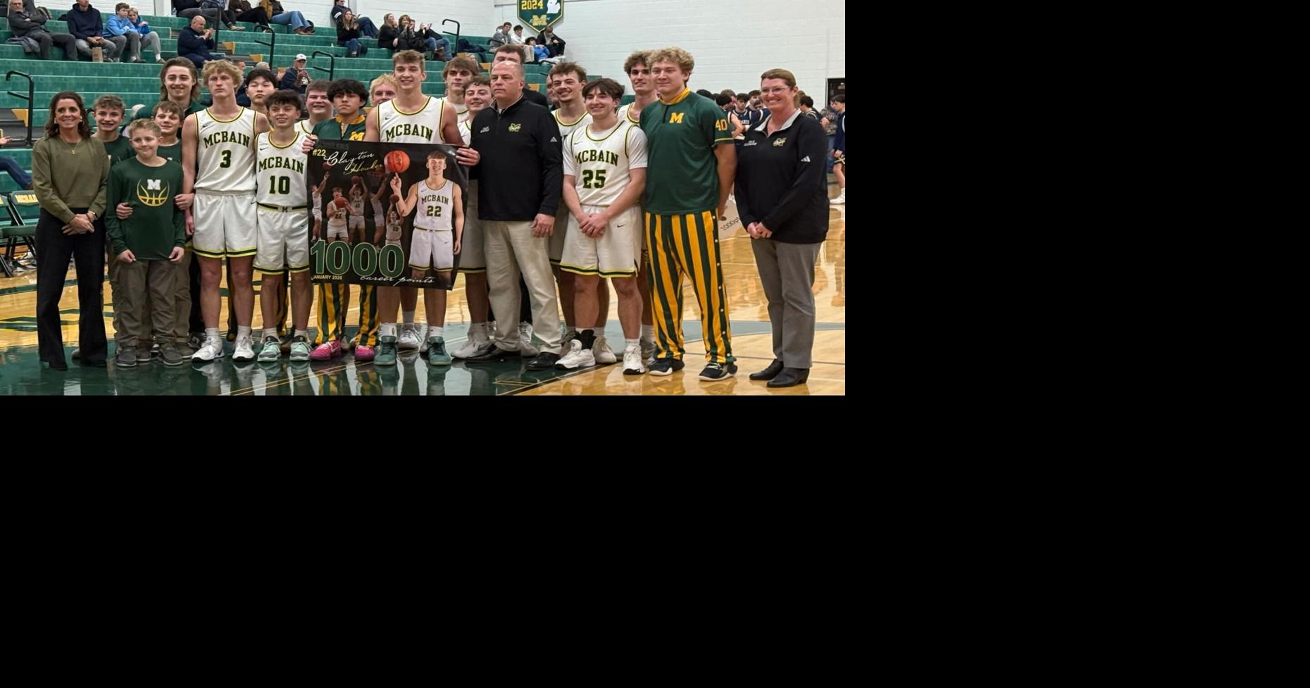 Heuker hits 1,000 as Ramblers win again | | cadillacnews.com