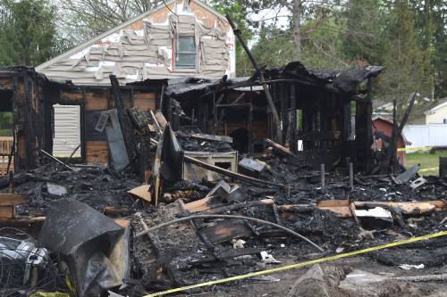 Four homes damaged in Lake Mitchell fire | Local News | cadillacnews.com