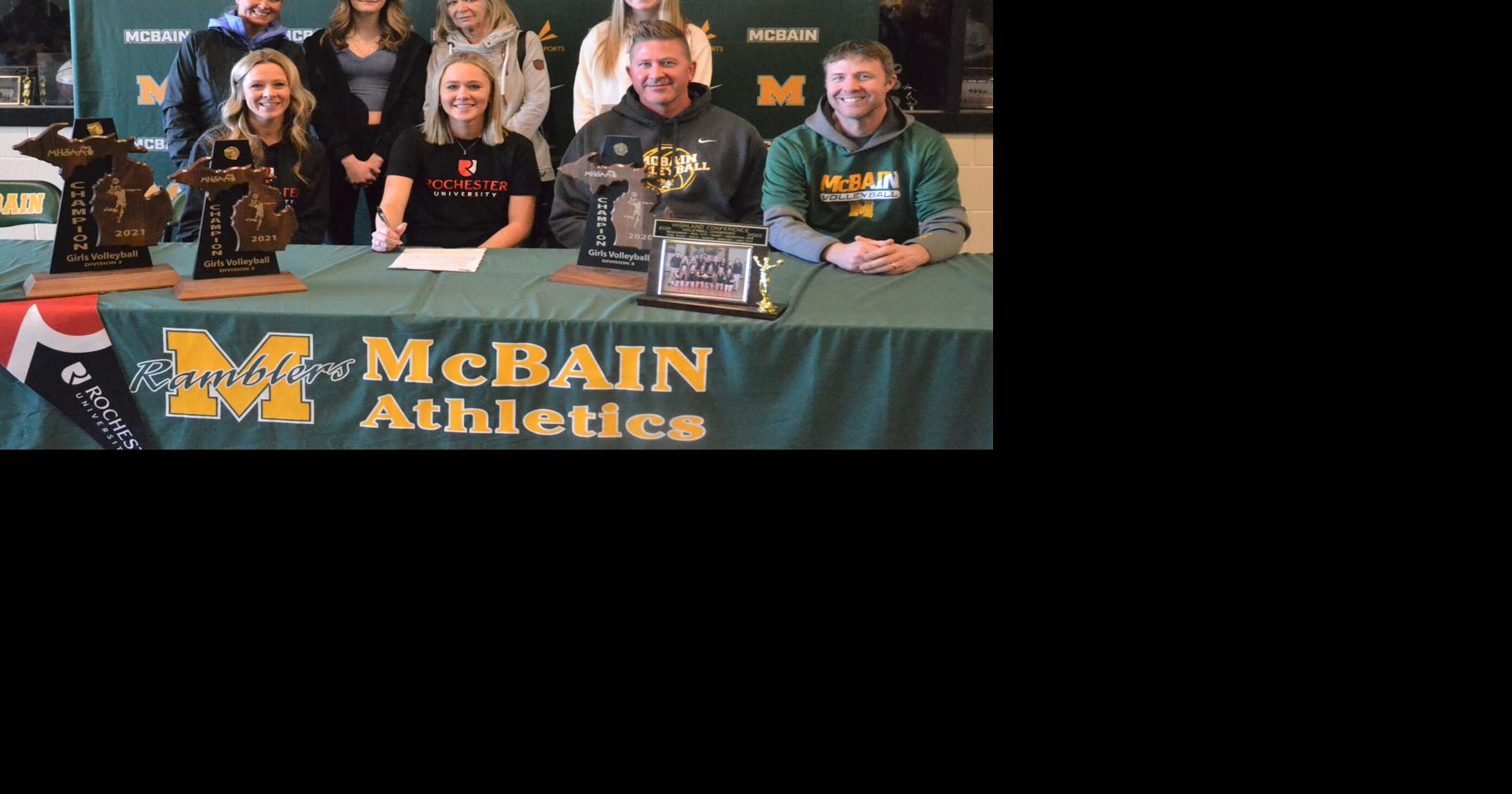 McBain's Scott to play volleyball at Rochester | Sports | cadillacnews.com