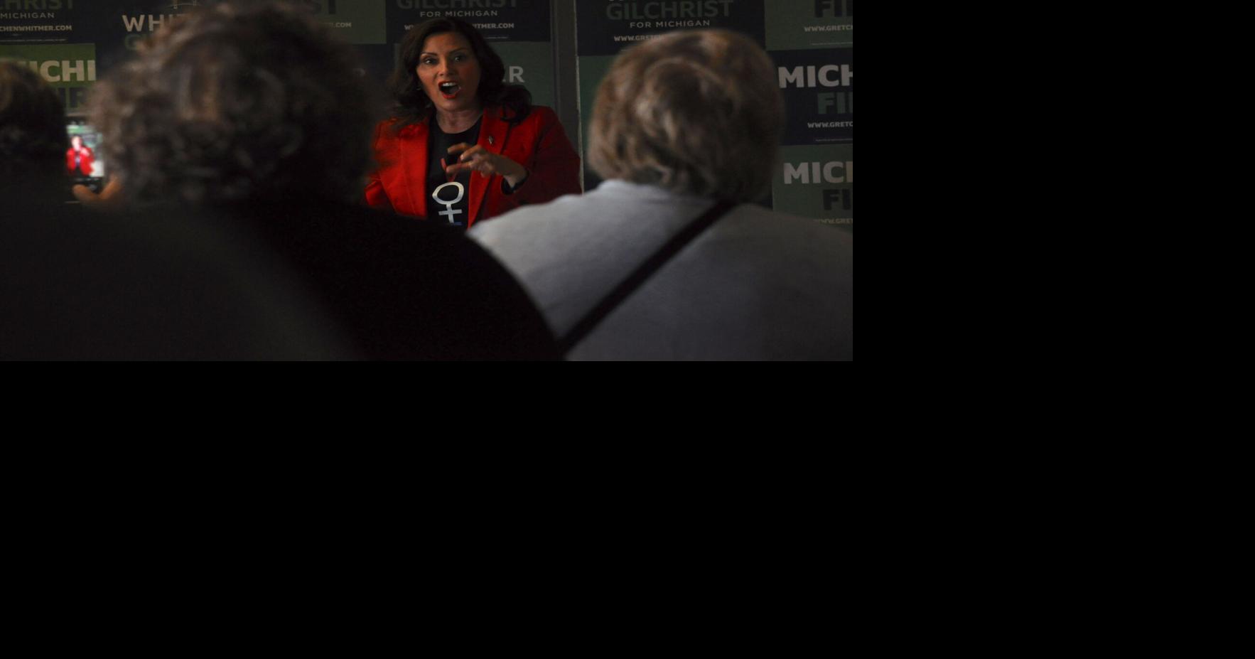 Gov. Whitmer visits Cadillac Wednesday to fire up Democratic base ahead ...