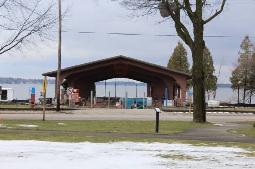 Pavilion renovations under way | Local News | cadillacnews.com