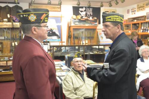VFW Commander-in-Chief visits Manton Museum | Local News | cadillacnews.com