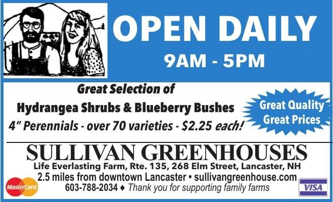 SULLIVAN GREENHOUSE/DISPLAY - 87890 | Ads | caledonianrecord.com