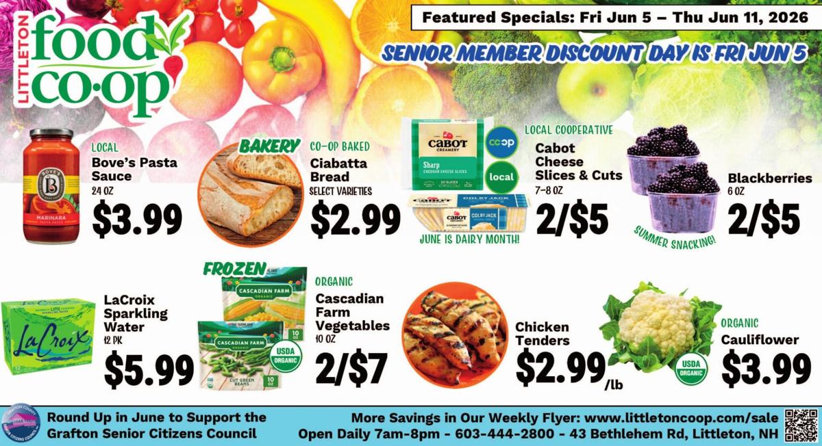 LITTLETON FOOD COOP/ROP - 87563 | Ads | caledonianrecord.com