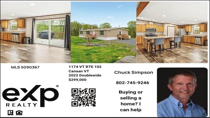 CHUCK SIMPSON/EXP REALTY - 87598 | Real Estate | caledonianrecord.com