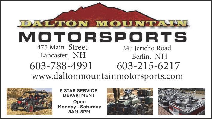 DALTON MOUNTAIN MOTORSPORTS - 87946 | Ads | caledonianrecord.com