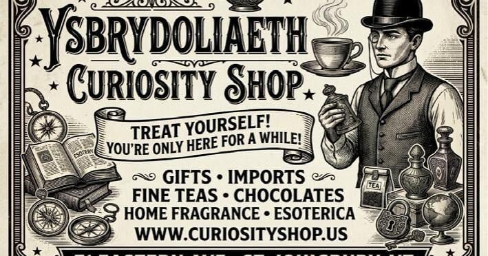 CURIOSITY SHOP/YSBRYDOLIAETH - 87569 | Ads | caledonianrecord.com