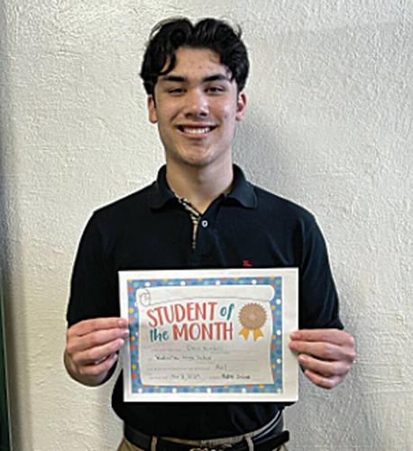 Ethan Kimball Named Student Of The Month at WHS | Education news | caledonianrecord.com