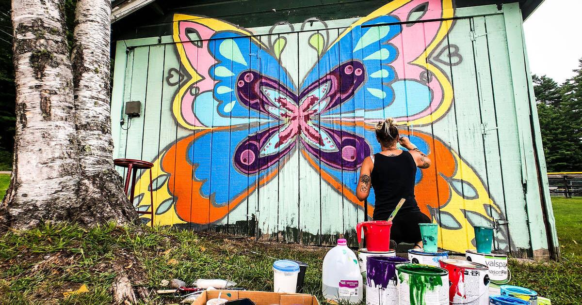Mural Takes Shape at Littleton Remich Park | Local News ...