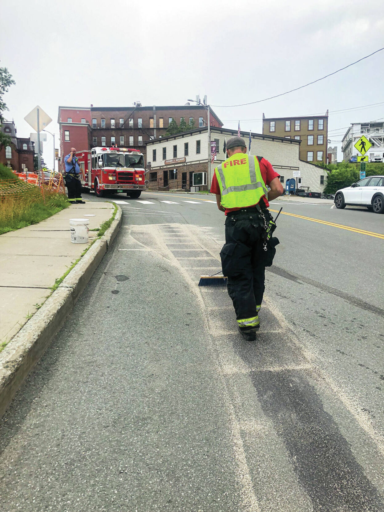 Eastern Avenue Gas Spill Draws Firefighter Response | Local News ...
