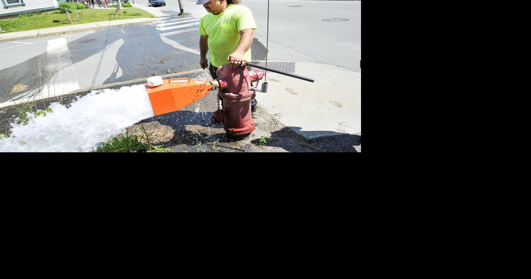 West Side Of River Waterless For Hours Due To Break In Riverbed Pipe ...