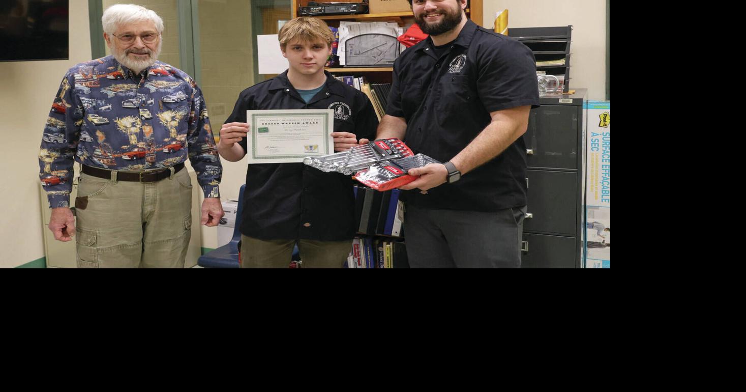 SJA’s Riley Mathews Awarded Golden Wrench Award | Education news ...