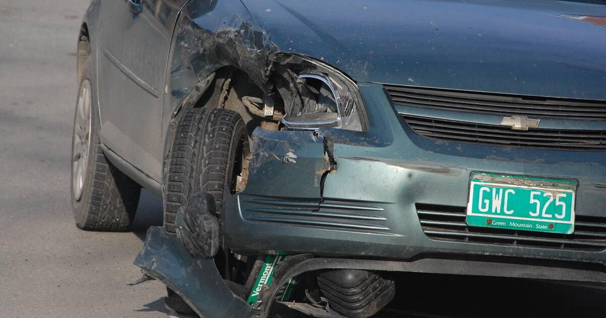 Car Crippled By Two Car Crash | Local News | caledonianrecord.com