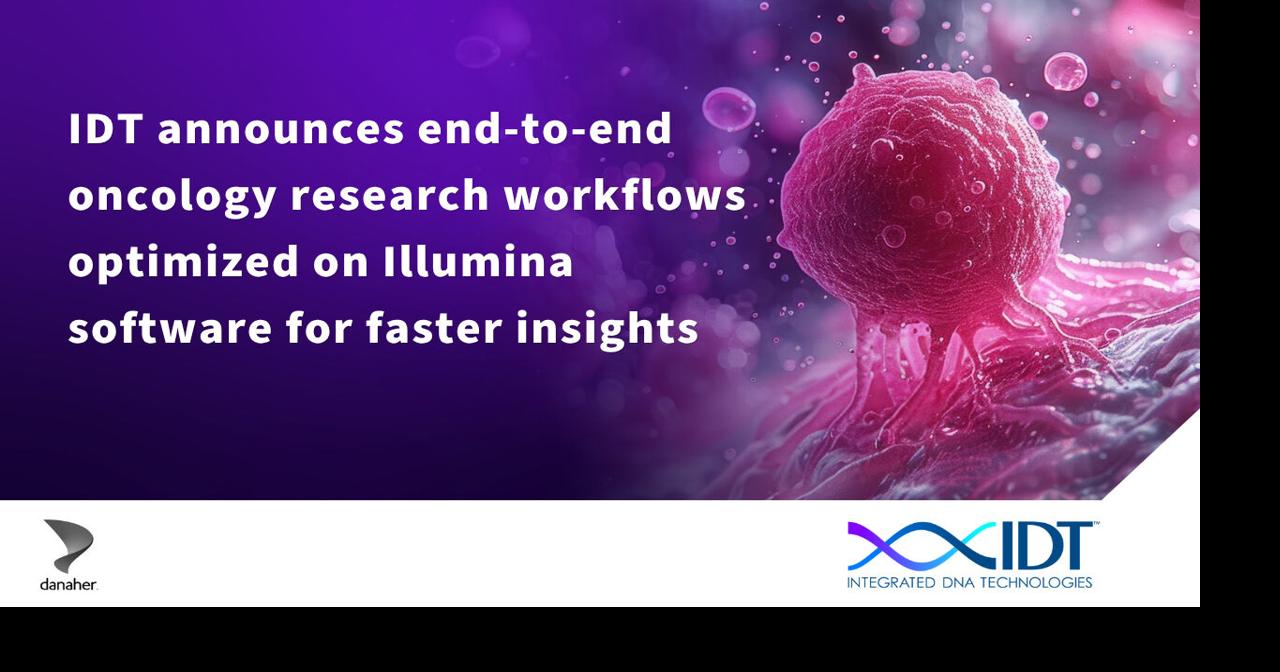 Integrated DNA Technologies Announces End-to-End Oncology Research ...