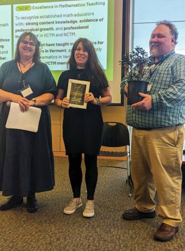 Jennifer Montgomery Presented VCTM’s Excellence In Teaching of ...